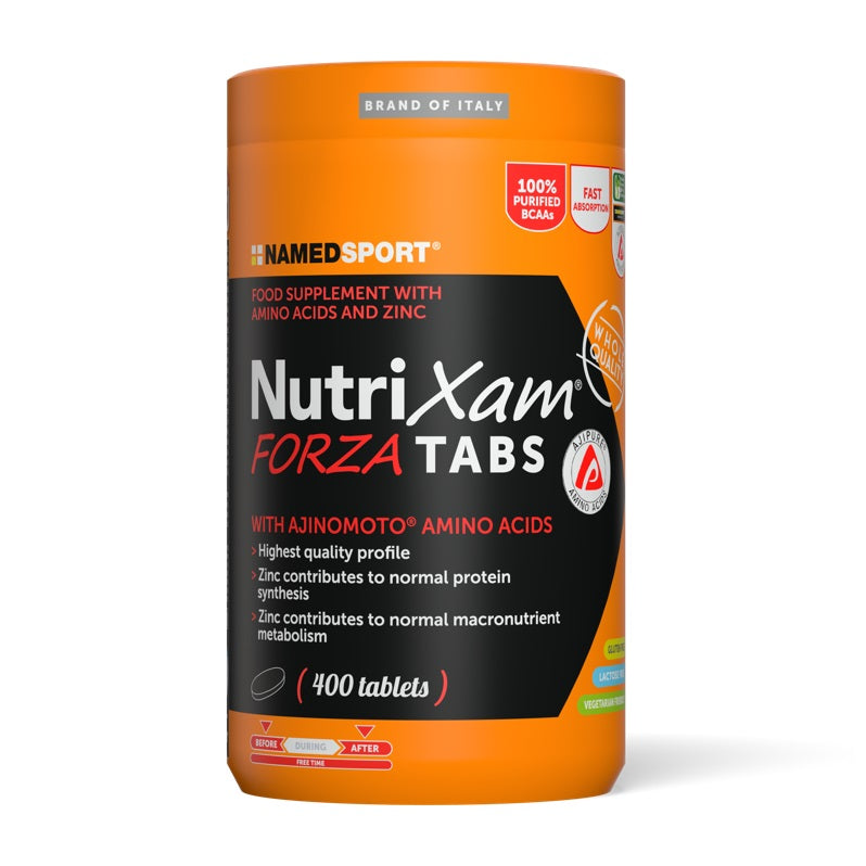 Named Sport NutriXam Forza Tabs: Aminoacidi Essenziali per Massima Resistenza Atletica