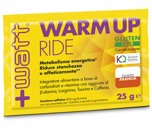 +watt Warm Up Ride: Integratore Pre-Allenamento per Massime Prestazioni (30x25g)