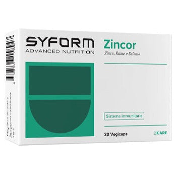 Syform Zincor 30 Capsule: Supporto Immunitario e Benessere Cutaneo