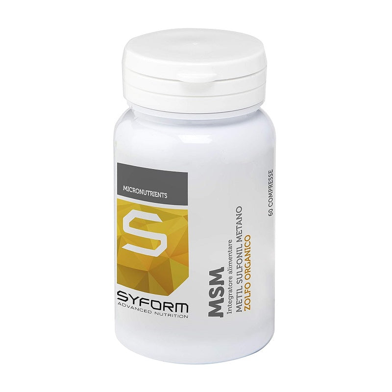 Syform MSM 60 Compresse: Soluzione Naturale per Articolazioni Sane