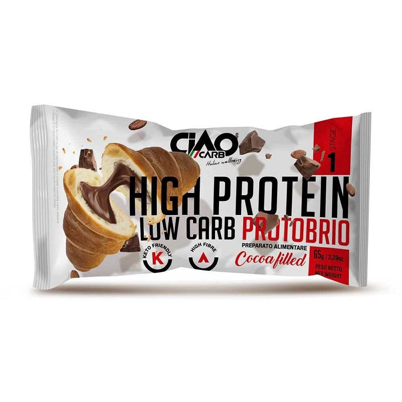 CiaoCarb Protobrio Sweet Cacao Cream 65g - Snack Proteico Keto per ...