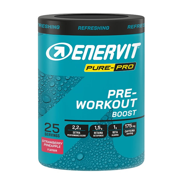 Enervit Pre-Workout Boost 313g | Energia e Focus per Allenamenti Intensi