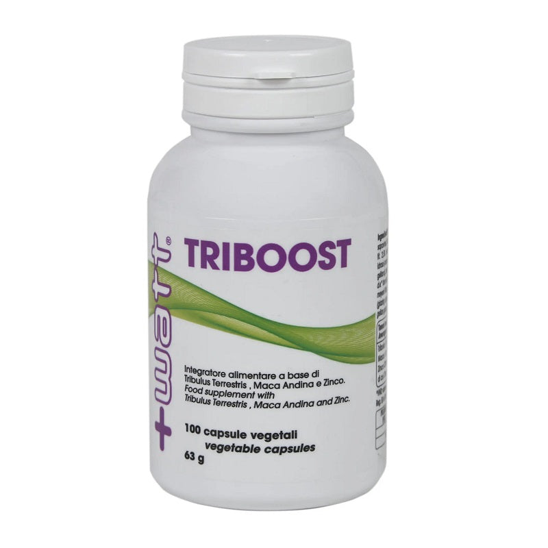 +watt Triboost Integratore Energetico Tribulus Maca Zinco 100 Capsule ...