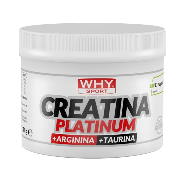 WHYsport Creatina Platinum 300g: Massimizza Prestazioni e Recupero ...