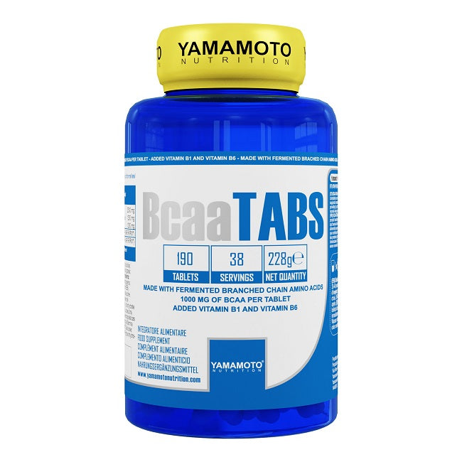 Bcaa TABS 190 cpr Yamamoto Nutrition | MPO