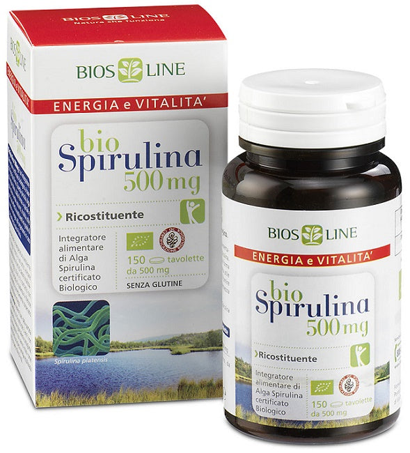 Bio Spirulina 500 - 150 cpr Bios Line | MPO