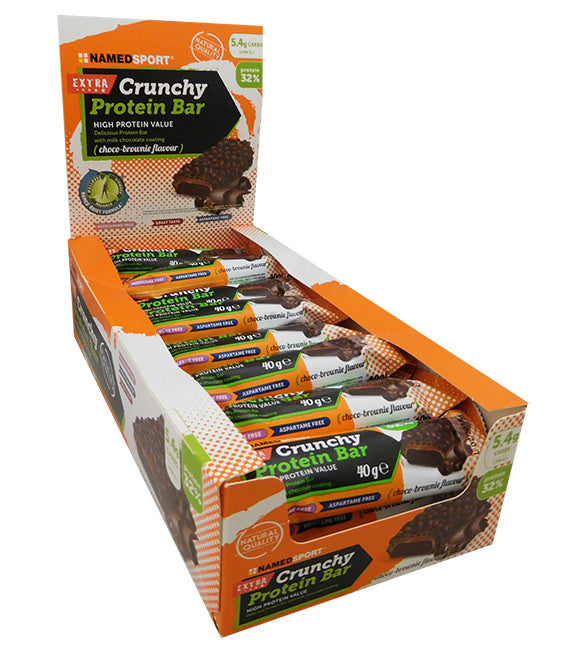 Named Sport Crunchy Protein Bar 24x40g: Energia e Recupero Muscolare