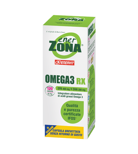 EnerZona Omega 3 RX 110 cps: Benessere Cardiovascolare e Funzioni ...