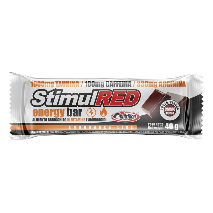 Pronutrition Stimul Red Barretta Proteica: Energia e Massa Muscolare
