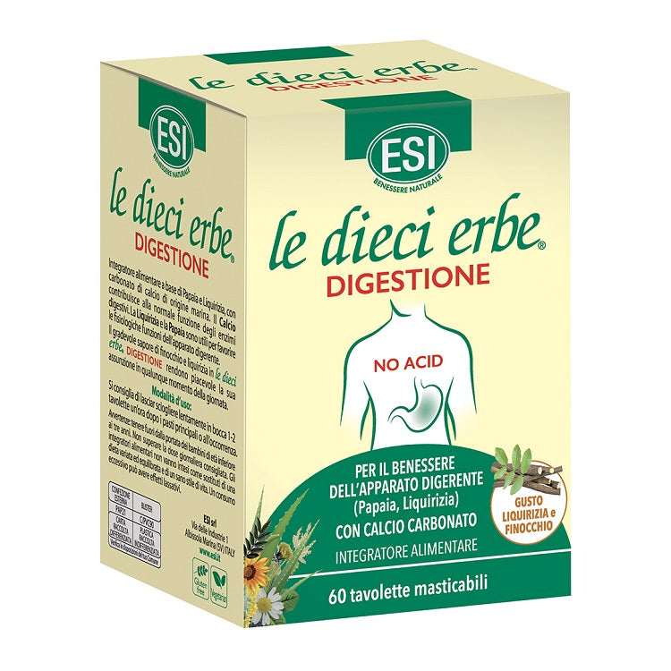 Le Dieci Erbe Flor 60 cps Esi | MPO